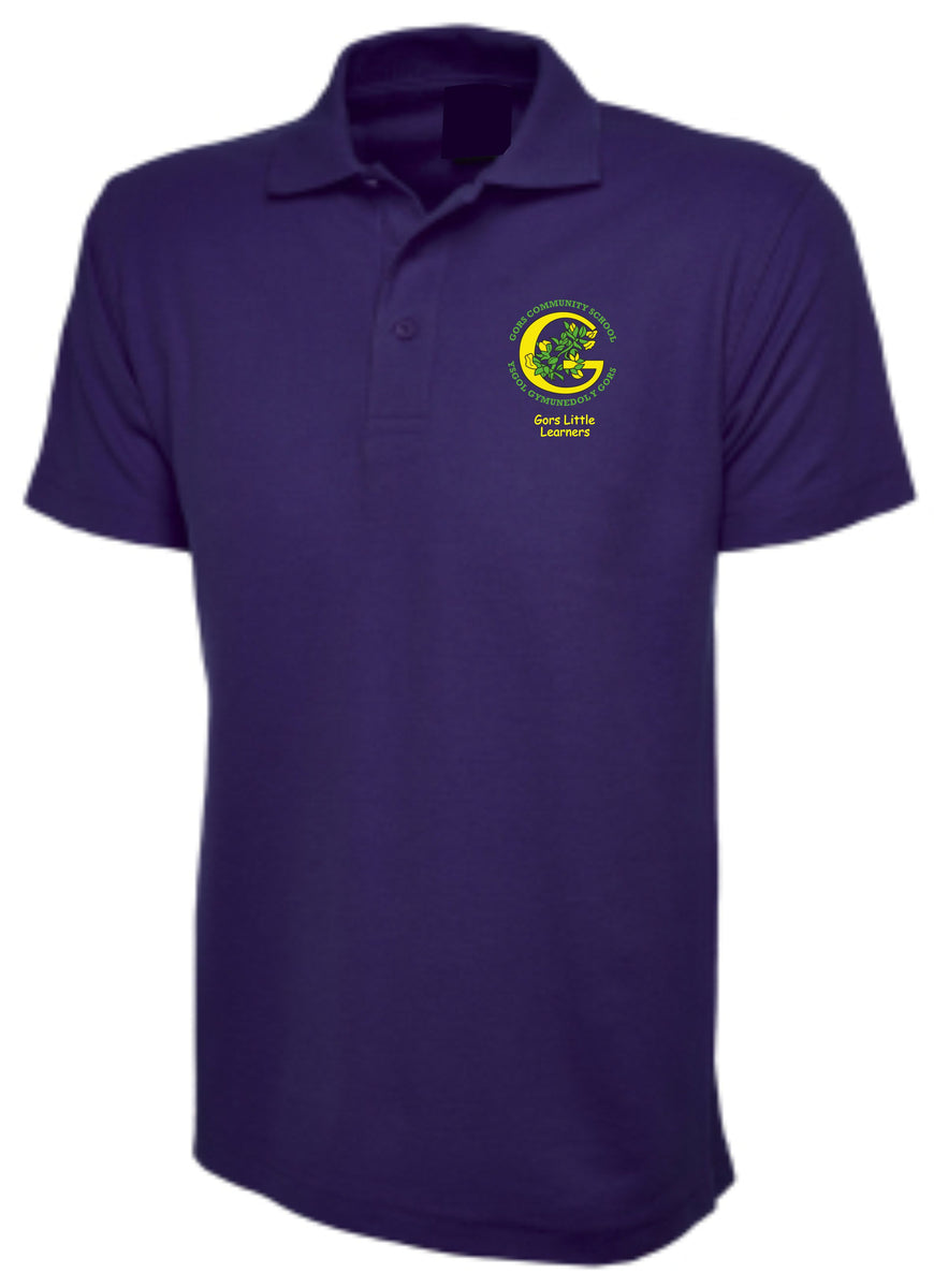 Gors Little Learners Purple Polo Shirt – Bergoni