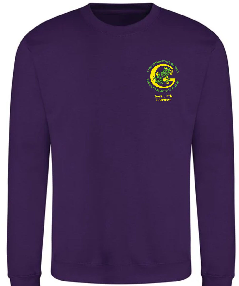 Gors Little Learners Purple Sweatshirt – Bergoni
