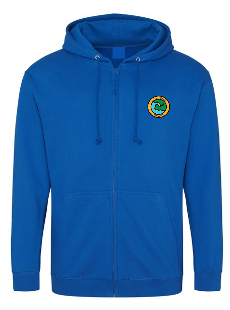 Llanrhidian Primary Unisex (ZIP) (ROYAL BLUE) Leaver Hood 2026 (NON RE ...