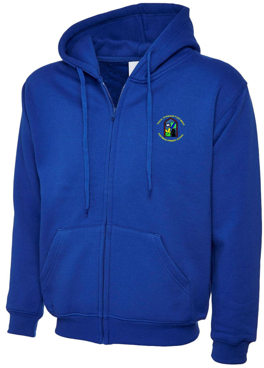 Portmead Primary Full Zip Unisex Hood – Bergoni