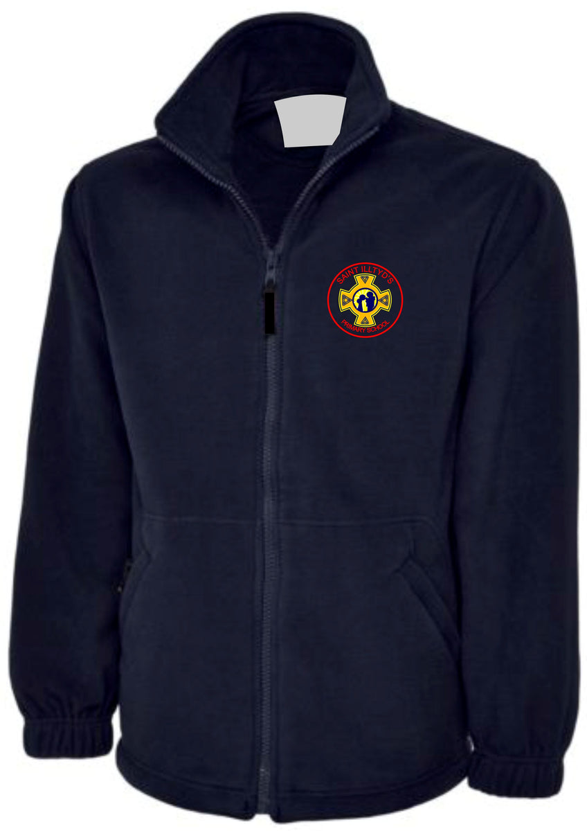 St Illtyds Primary Full Zip Unisex Fleece (NO REFUNDS OR EXCHANGES ...