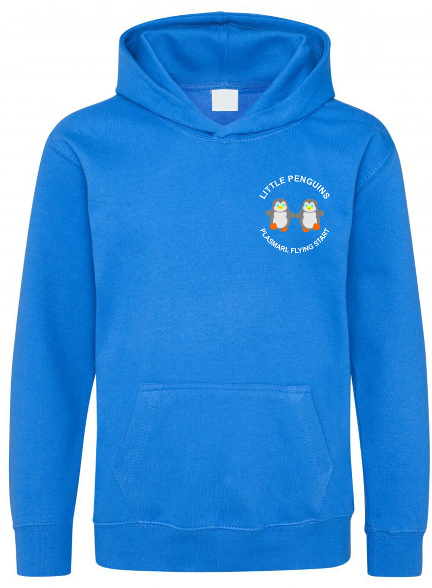 Little Penguins Sapphire Hoody (PRINTED LOGO) – Bergoni