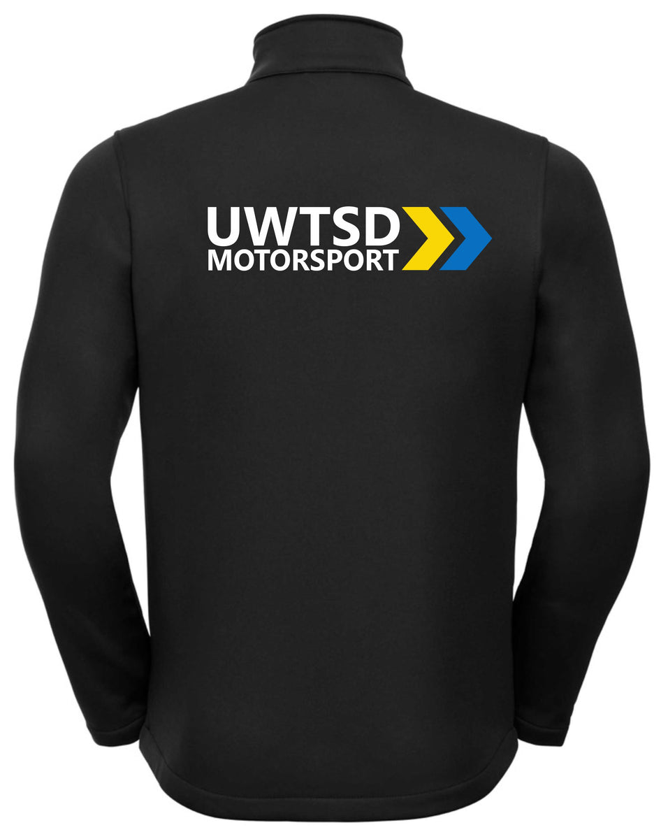 UWTSD Motorsport Unisex Softshell Jacket (No Refunds or Returns) – Bergoni
