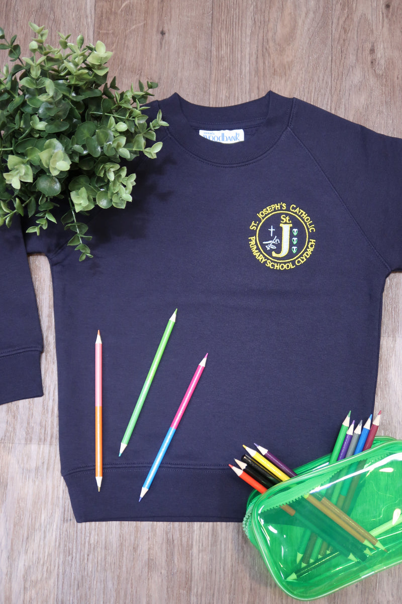 St Josephs Catholic Clydach Primary Round neck PE Sweatshirt – Bergoni