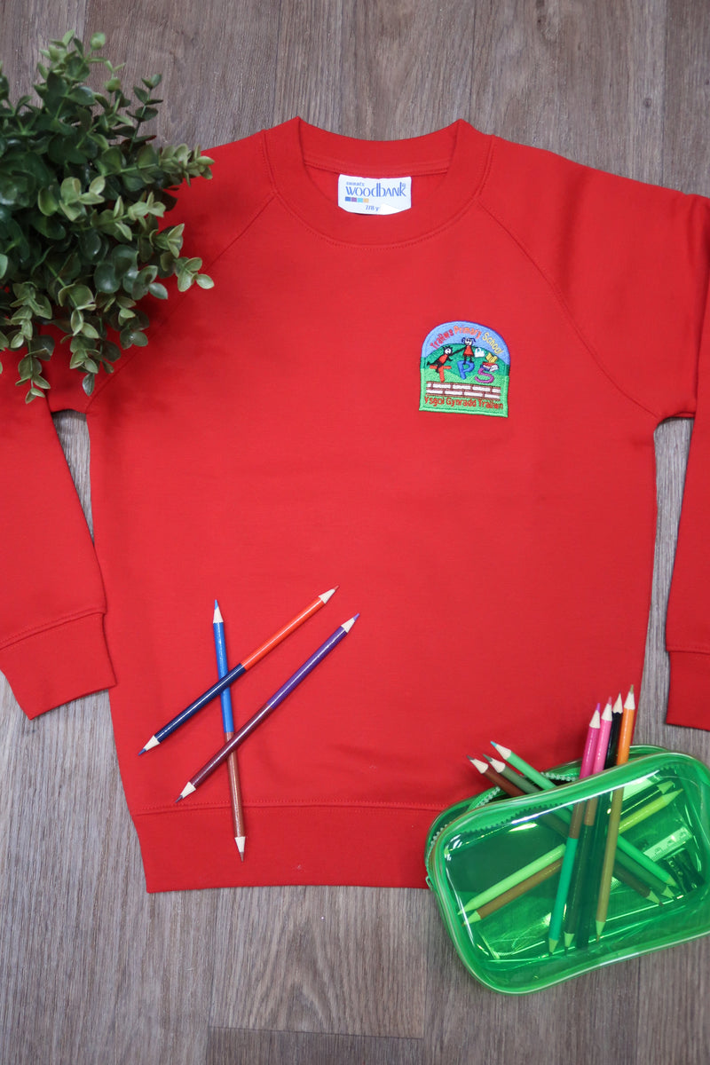 Trallwn Primary Unisex Sweatshirt – Bergoni