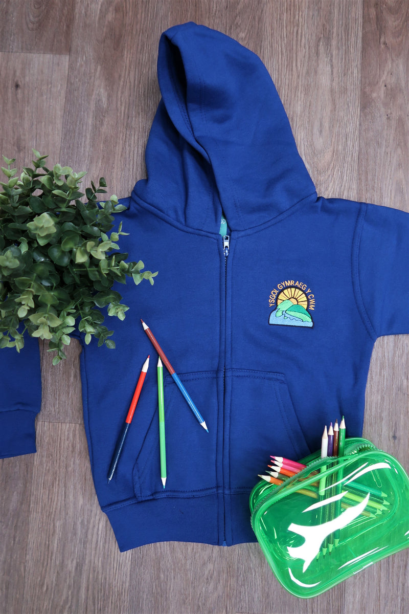 Ysgol Y Cwm Primary Full Zip Unisex Hood – Bergoni